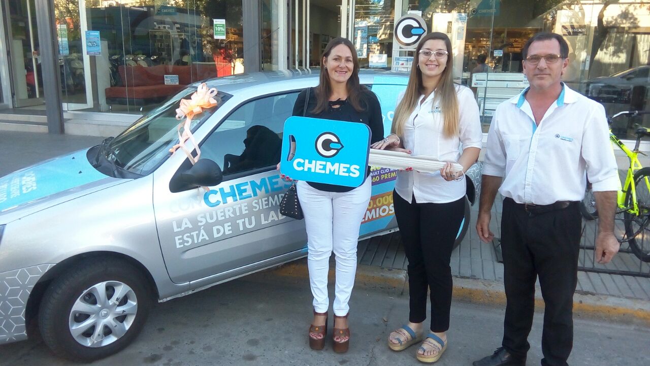 CHEMES entregó su 3° automóvil 0 Km. en Reconquista | Paralelo 28 - www ...